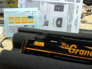 "Redwood Empire Route" - NWP: UP #5326 (Ex-DRGW SD45) UP Patch Job