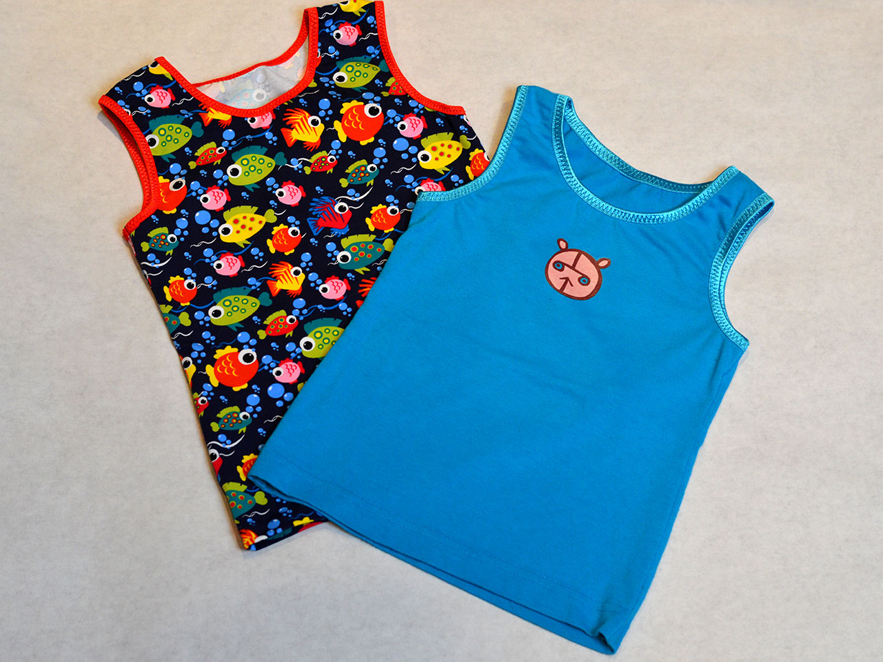 'So, Zo...': Scrap-busting Toddler Vests