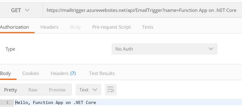 Hansamali Gamage: .NET Core app that talks with Graph API and Azure functions