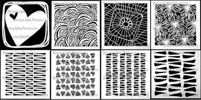 Terri Stegmiller Art and Design: New Stencil Designs