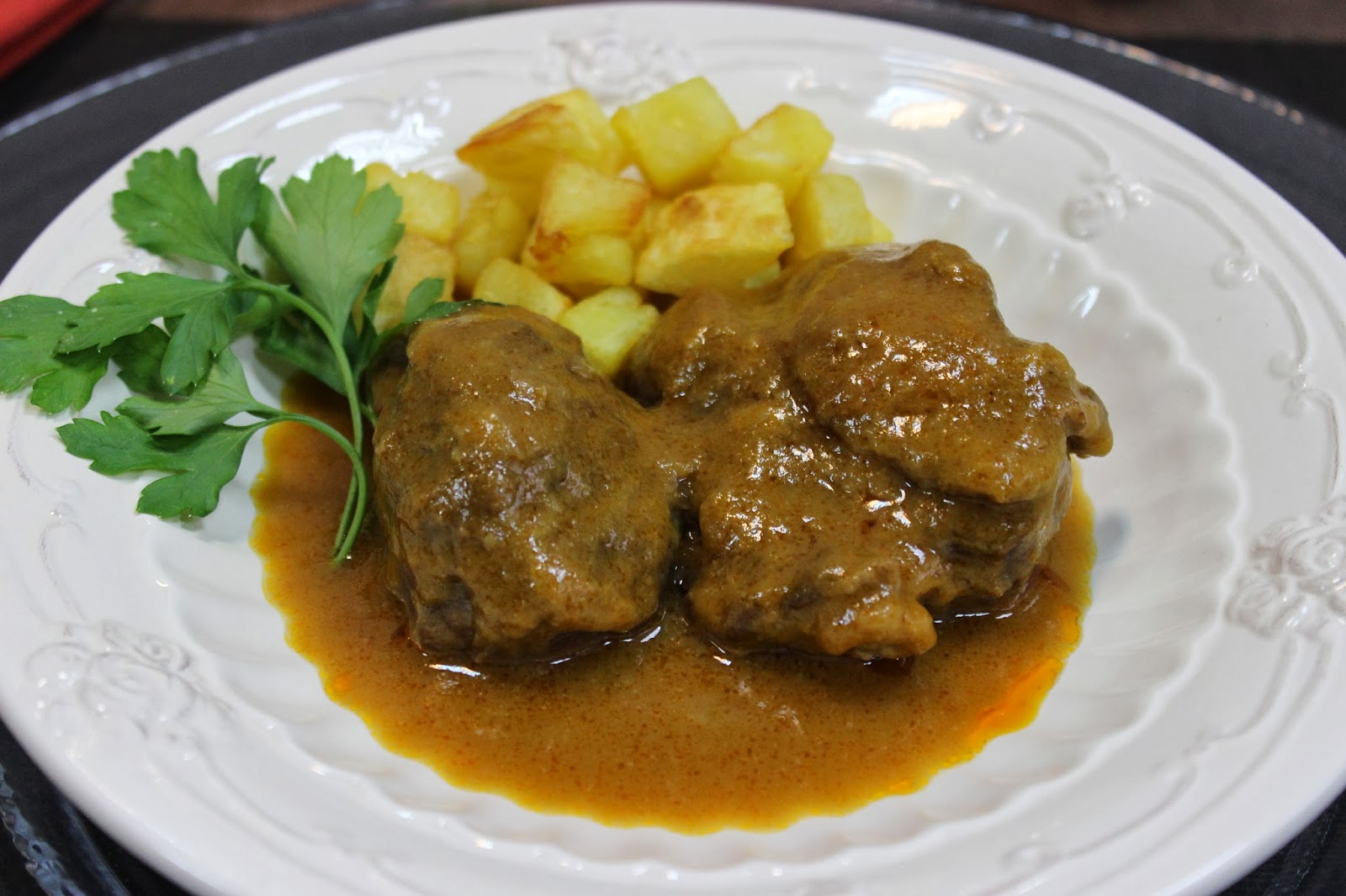 Carrilleras de Cerdo al Vino de Málaga | Las Recetas de Marichu.... y ...