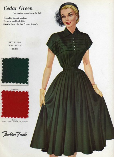 Living In Fifties Fashion: Fashion Frocks