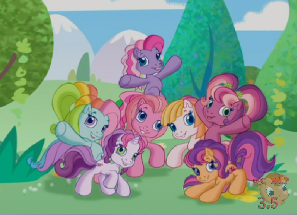 G3.5 My Little Pony: G3.5 intro screenshots + G3.5 MLP logo