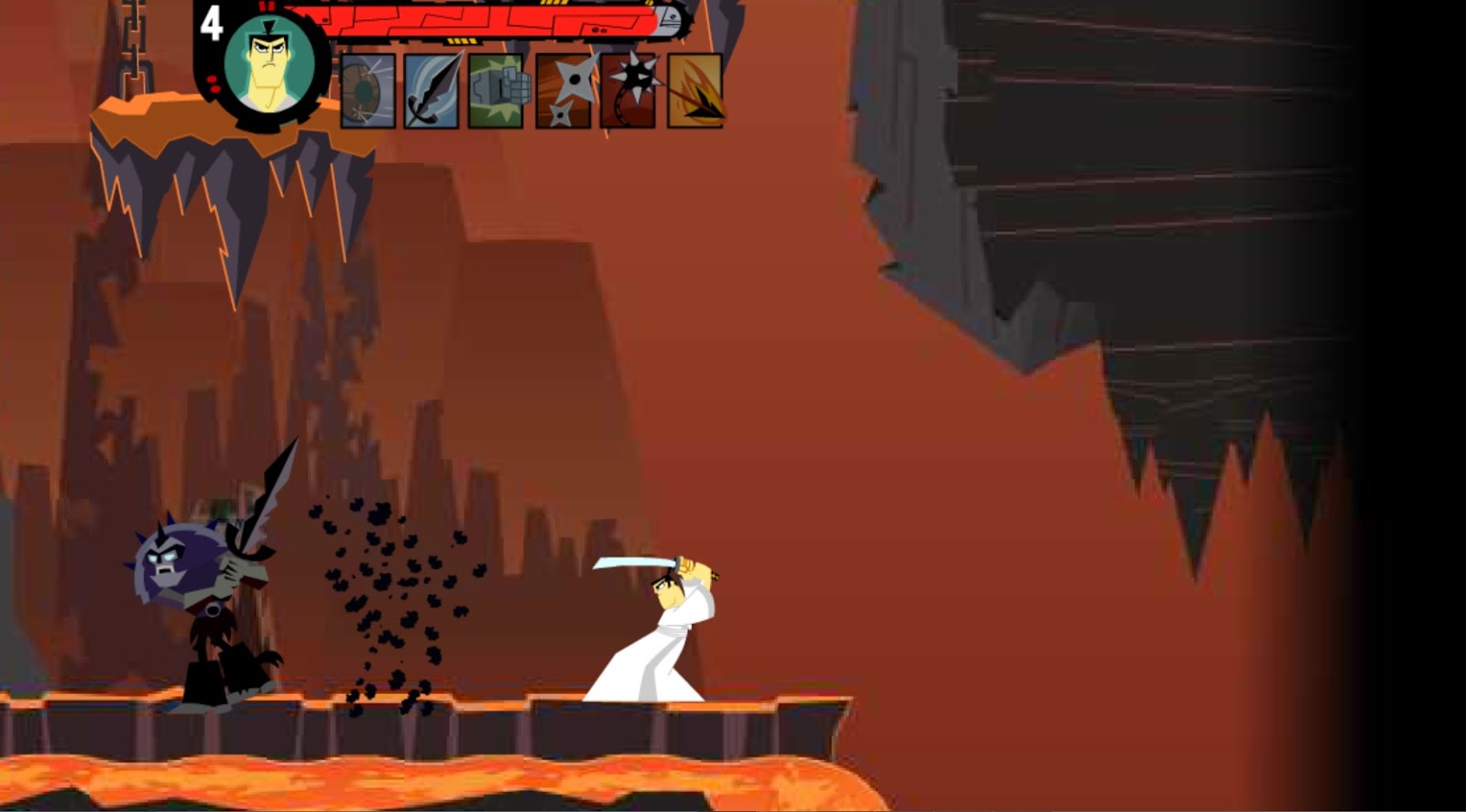 Samurai Jack ~ Byrujah Jogos Flash