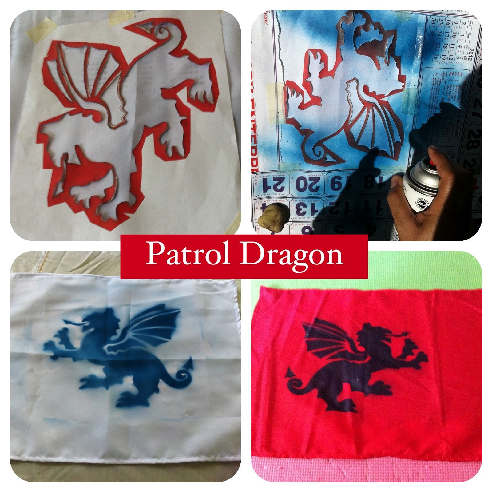 Heart of Rachel: How to Make a Cub Scout Flag