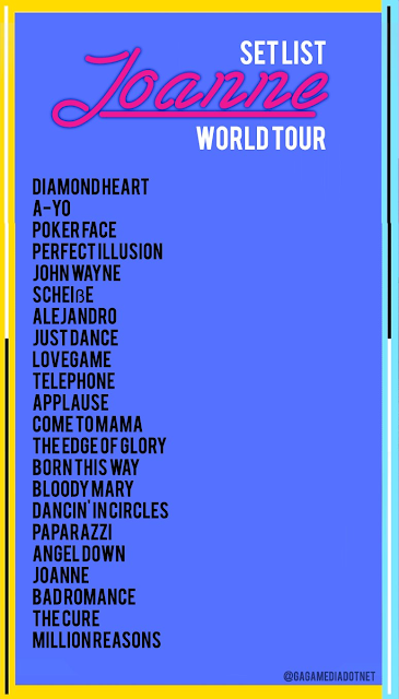 Kiss from a Rose: Joanne World Tour