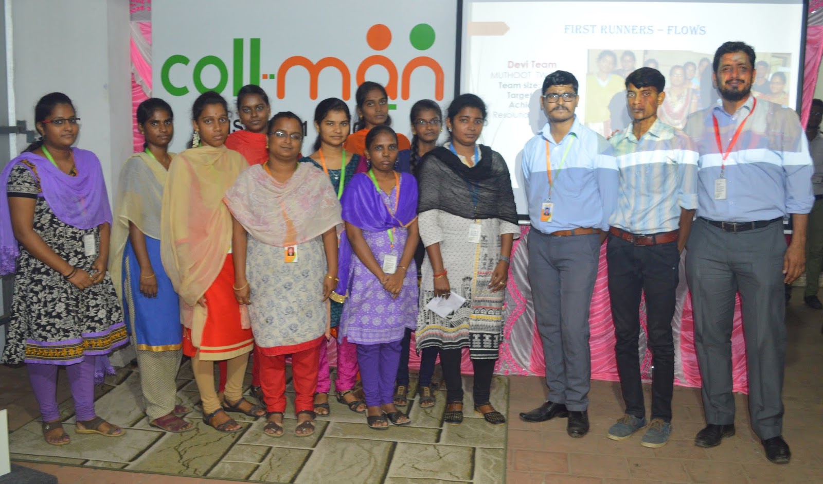 COLLMAN SERVICES REWARDS & RECOGNITION AWARDS - OCTOBER 2018