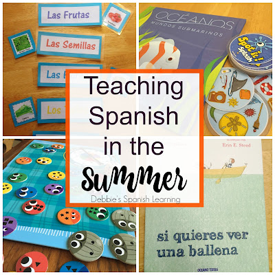 Debbie's Spanish Learning: Spanish in the Summer