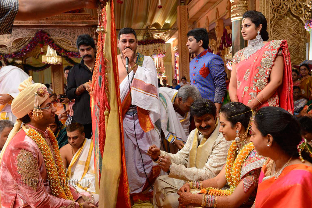 Balakrishna Daughter Tejaswini Wedding Photos