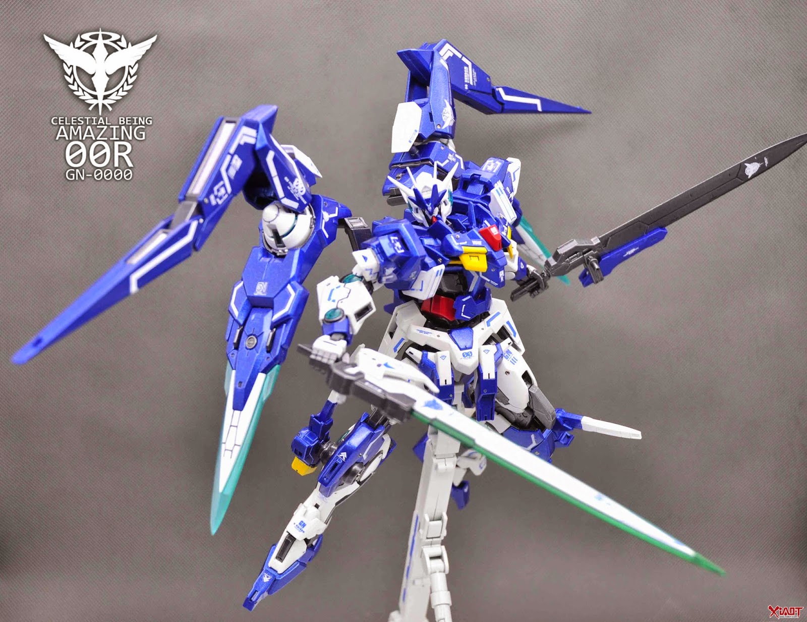 GUNDAM GUY: 1/100 Amazing 00 Raiser - Custom Build