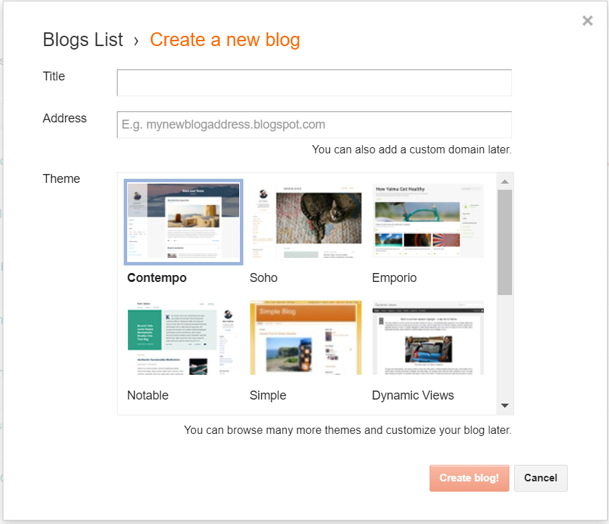 Blogging In The Classroom: Creating A Classroom Blog