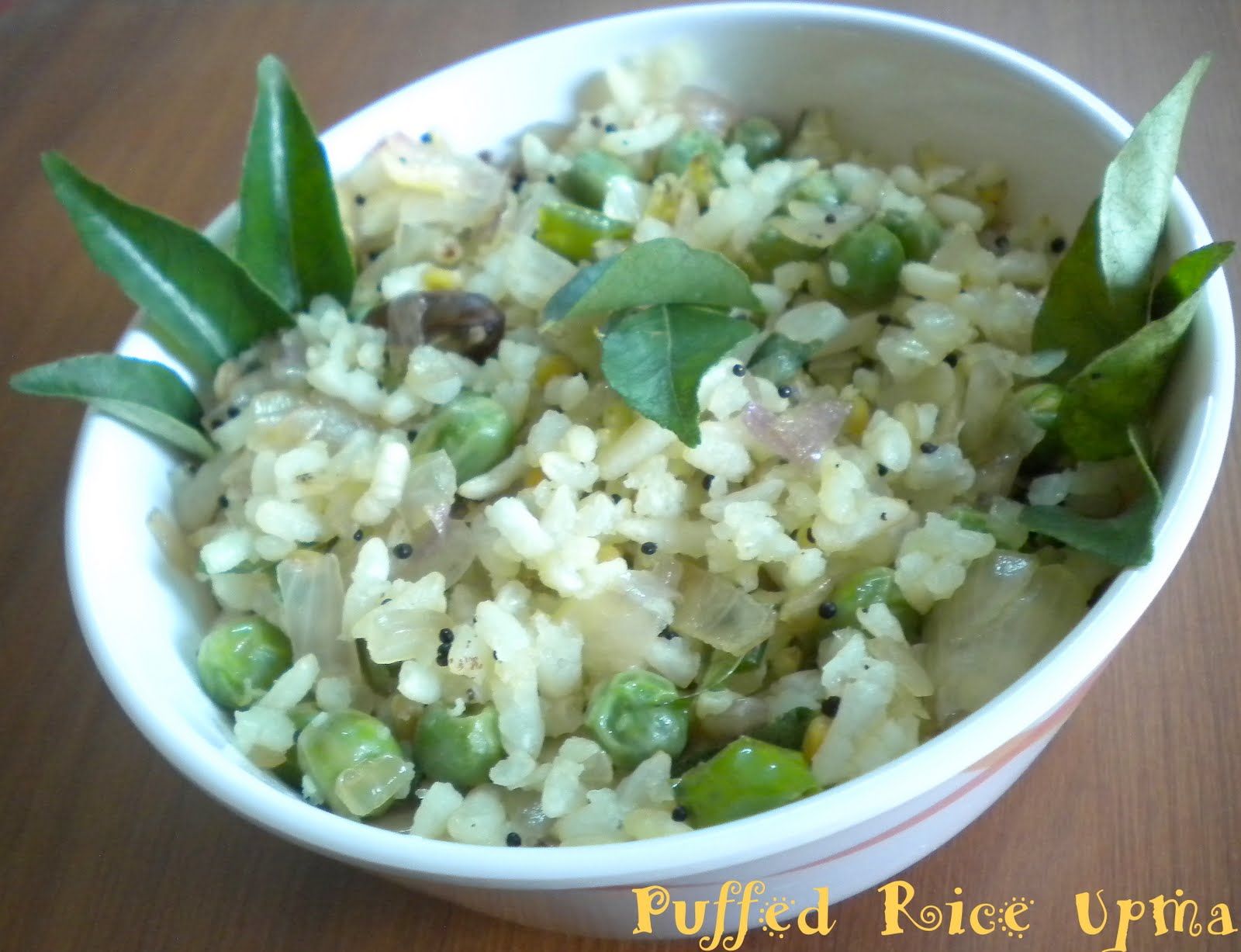 Palakkad Chamayal: Pori Upma / Puffed Rice Upma