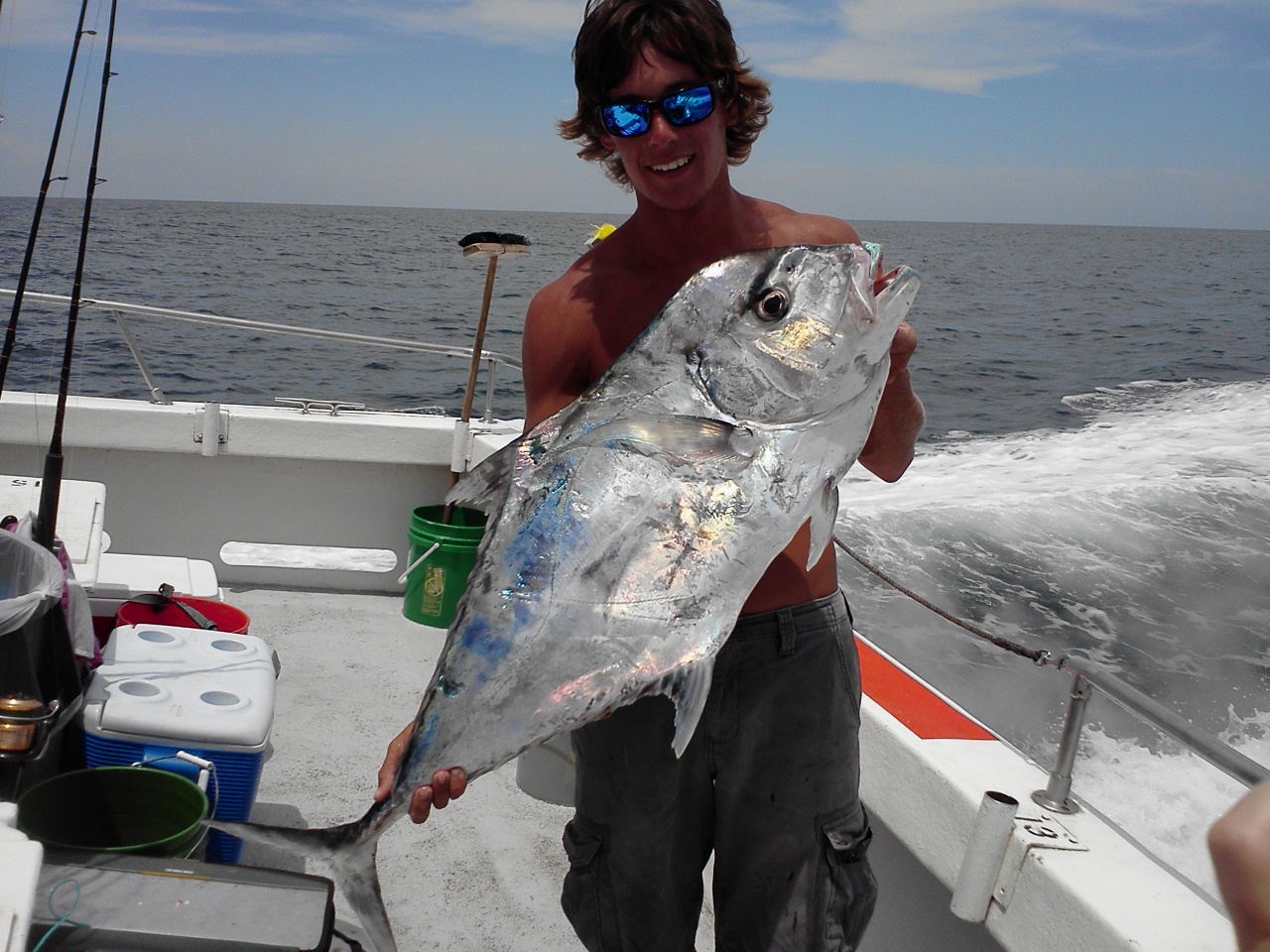 Biting Fish: Florida Pompano