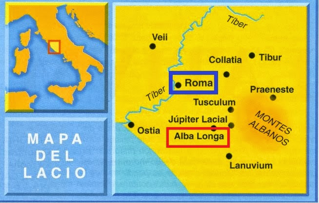 Del Olimpo al Aventino: Los orígenes de Roma. Desde Alba Longa hasta la ...