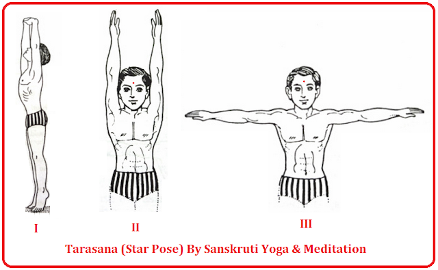 SANSKRUTI YOGA & MEDITATION: Tarasana (Star Pose)