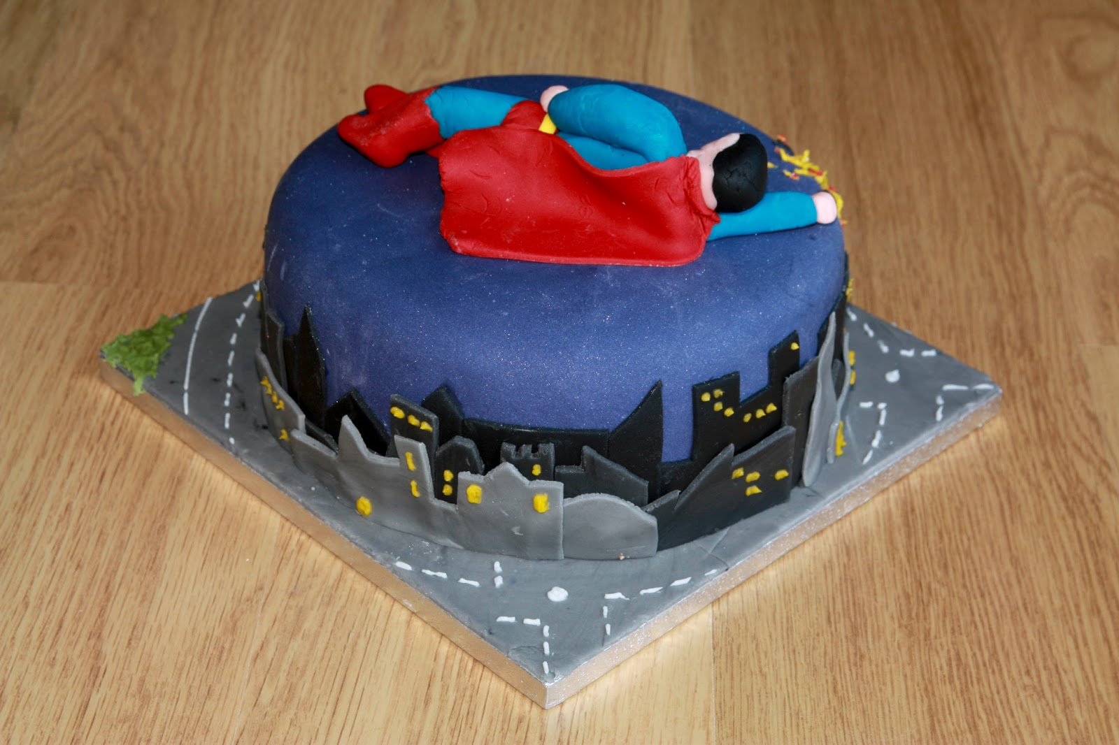 The Cake Trail: Superman Chocolate Birthday Cake