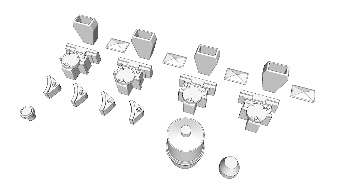 Simplex in 7/8ths: 3D design