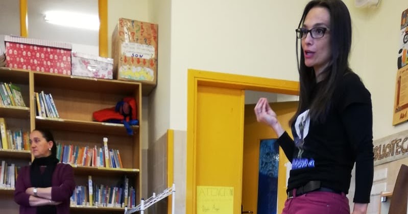 Biblioteca Seoanin: VISITA DE MARÍA CANOSA