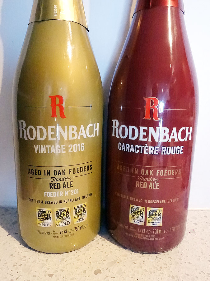 Rodenbach Vintage 2016 and Caractère Rouge (Belgium) - Beer Reviews