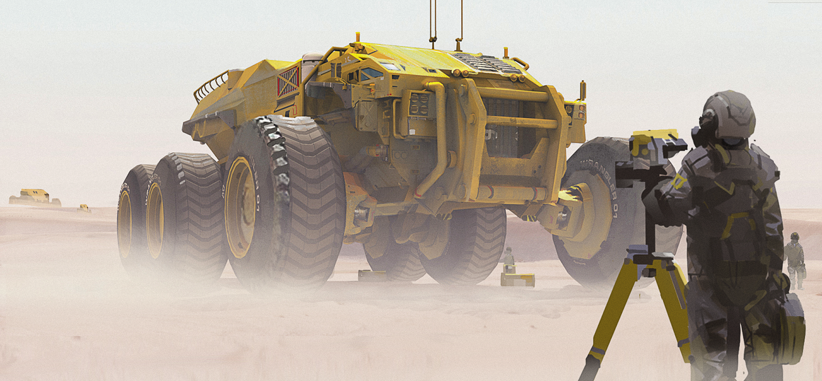 Art of Cody Kenworthy: Homeworld: Deserts of Kharak early conceptart