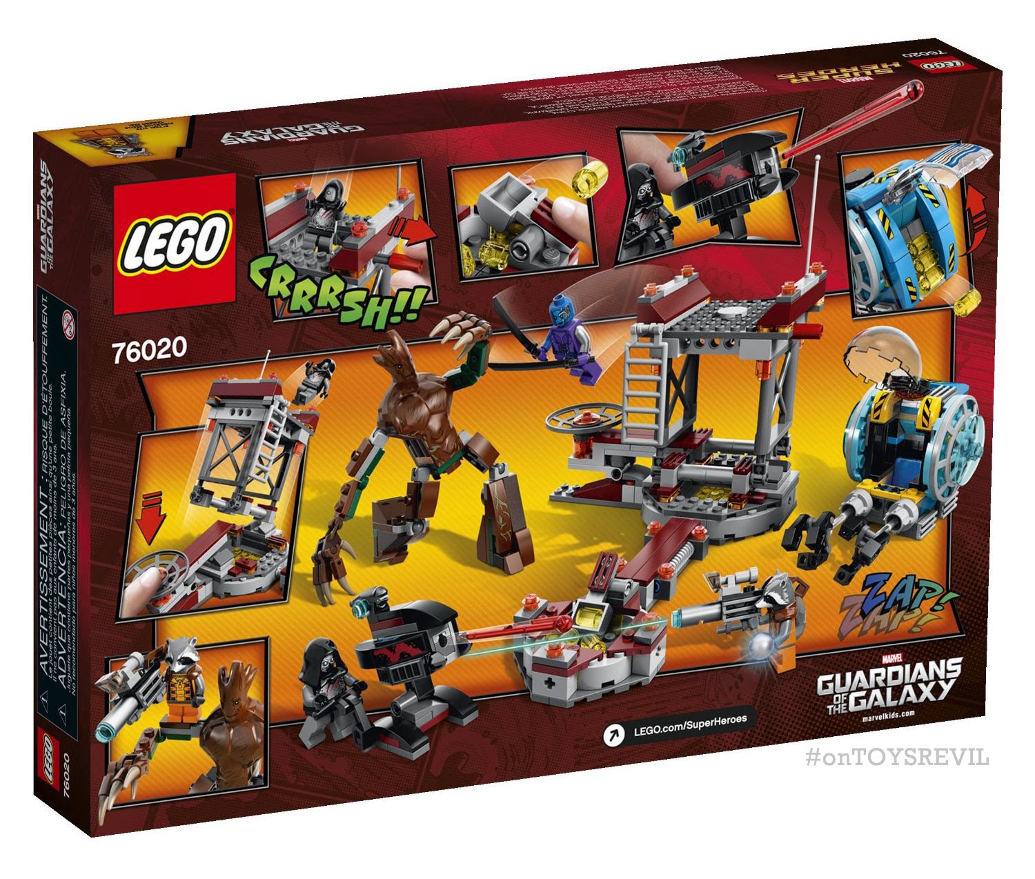 "Guardians of the Galaxy" LEGOs Revealed