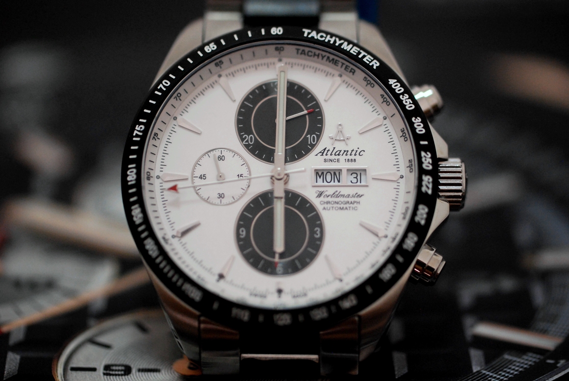 JACK'S TREASURE CHEST OF TIME PIECES: NEW AUTHENTIC SWISS MADE ATLANTIC ...