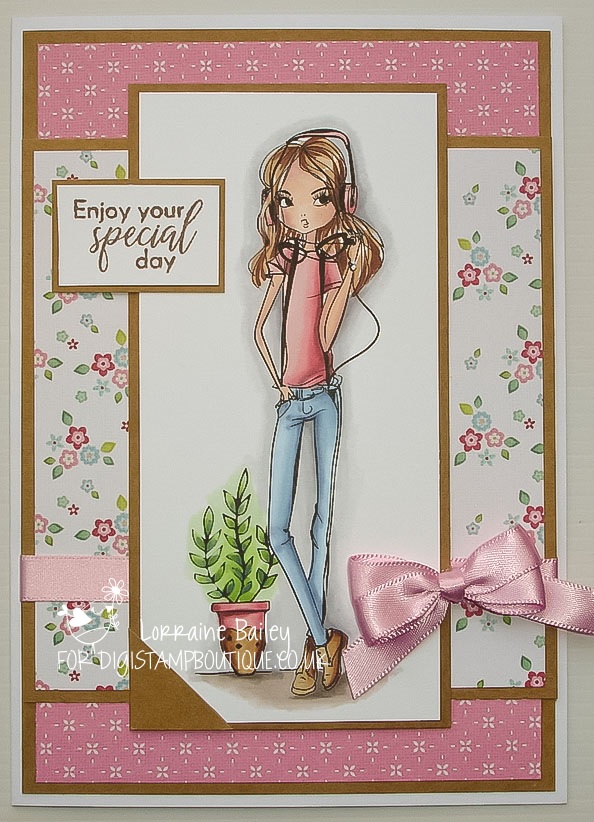 Mrs B's Blog: Teen Girl - Digi Stamp Boutique DT