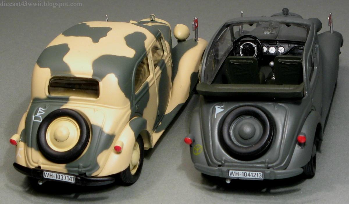 Military scale models: Mercedes 170V. Victoria