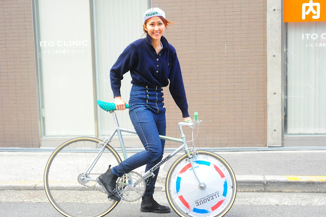 FIXED GEAR GIRL TAIWAN: Fixie girl Japan ♥ chariya