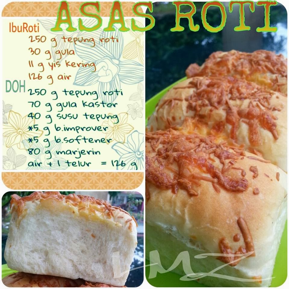 my mintroom: Roti (Sponge Dough) - memang gebu