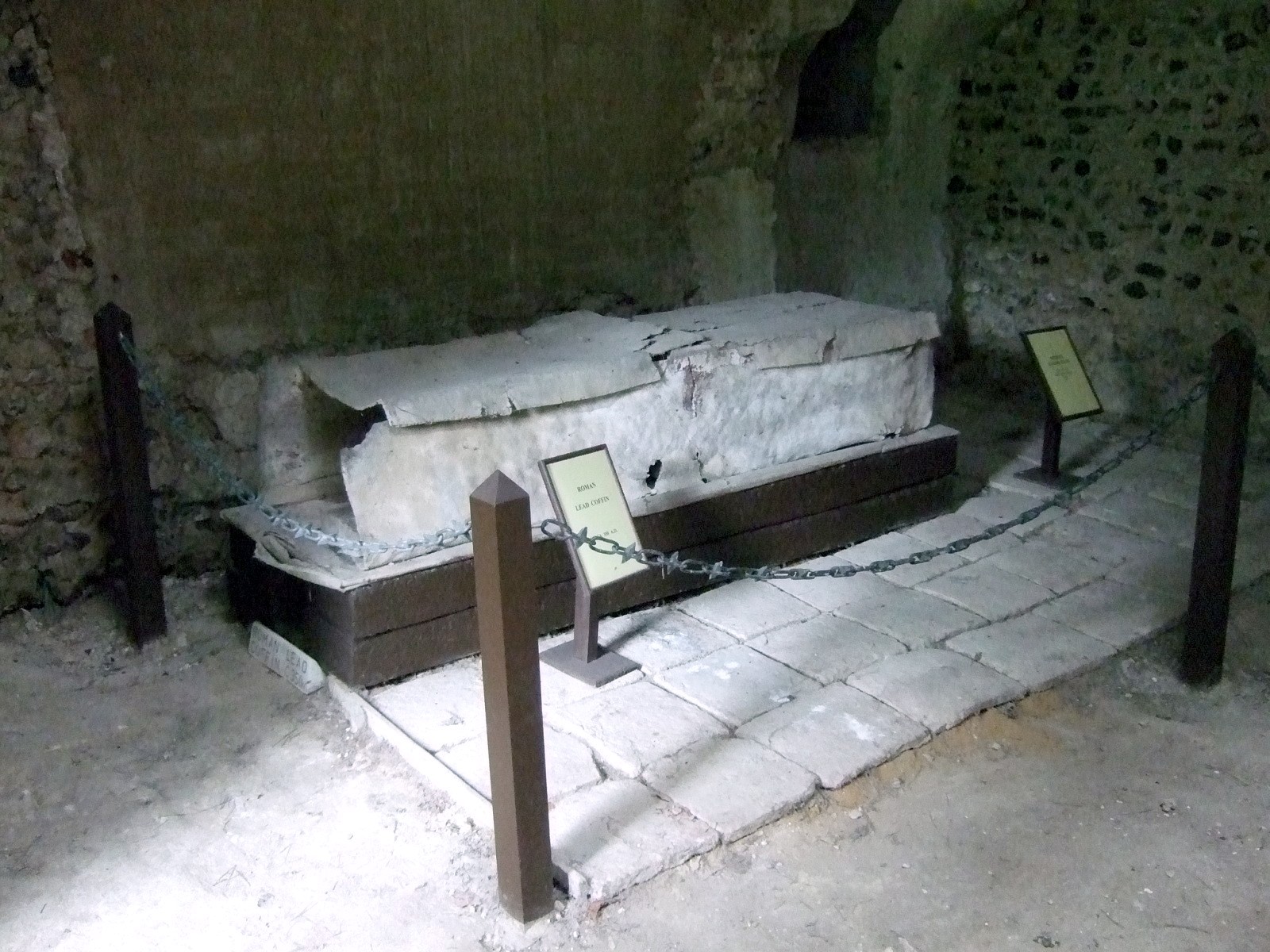God's Acre: Saint Mary's - Roman Coffin