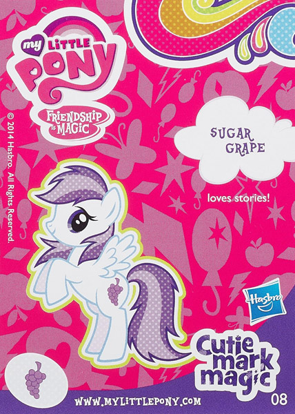 MLP Sugar Grape Blind Bag Cards | MLP Merch