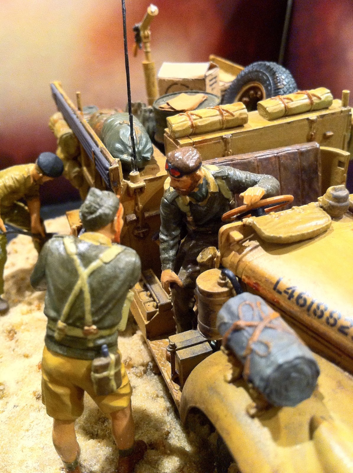 Scale Model Workbench: LRDG Truck Re-base