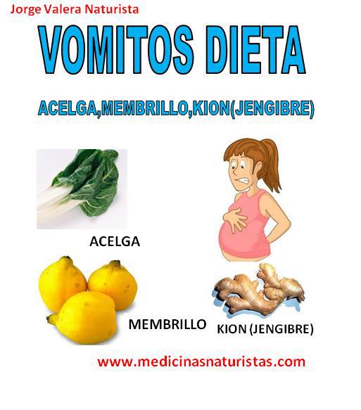 MEDICINA NATURAL: DIETA PARA VOMITOS: ACELGA, MEMBRILLO Y KION(JENGIBRE