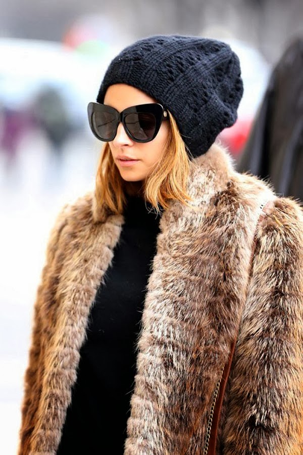 STREET STYLE INSPIRATION; BEANIE HATS.-