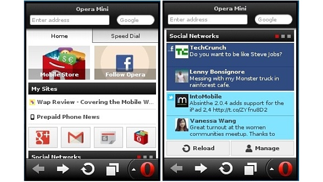 Todo Para Tu Móvil: Opera Mini 7 para tu celular! Con nuevas funciones.