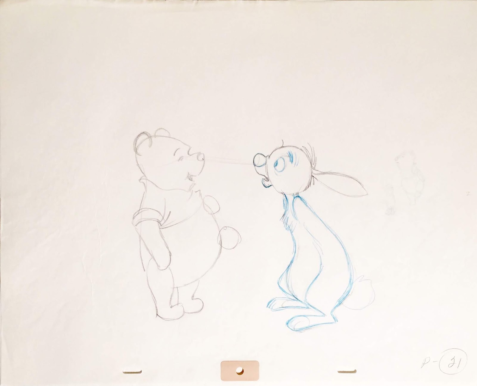 Animation Collection: Original Production Animation Drawing of Winnie ...