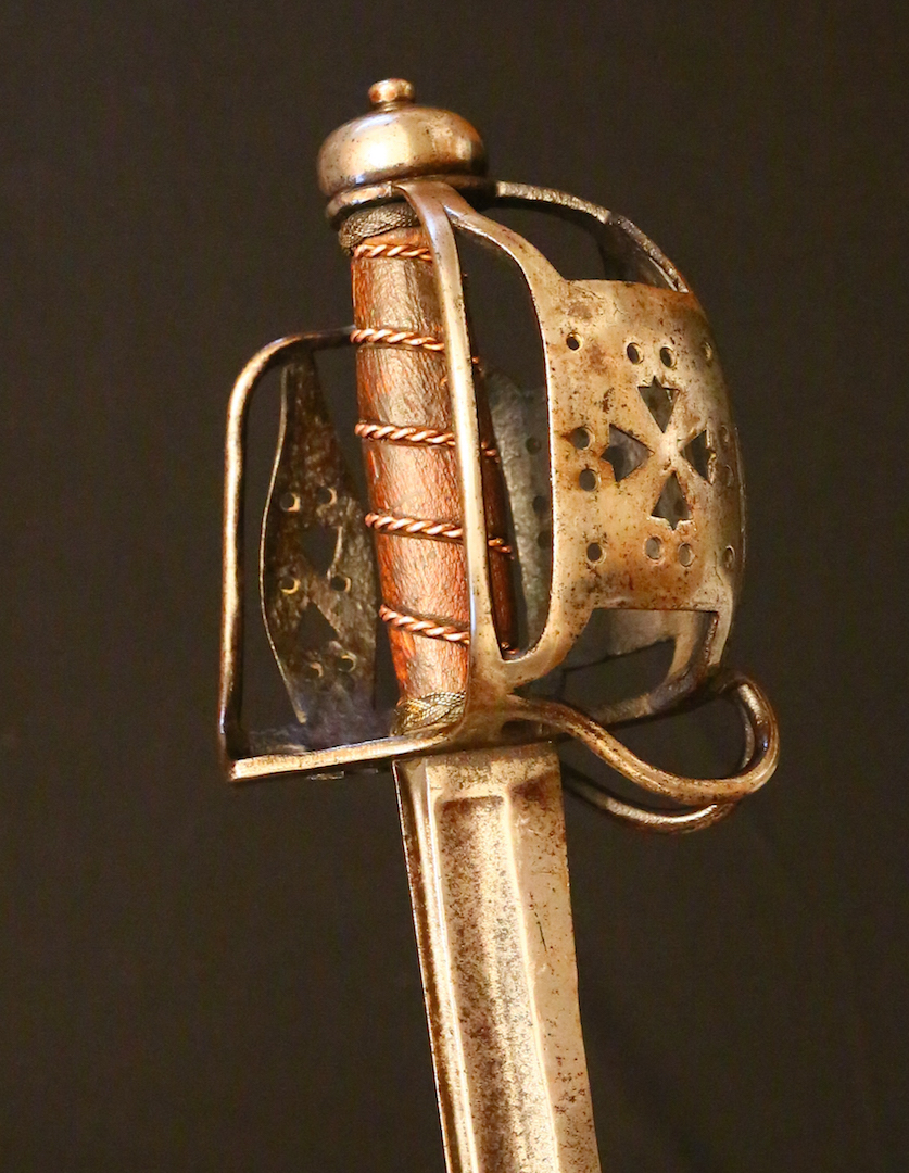 Contemporary Makers: Antique Basket-Hilted Backsword