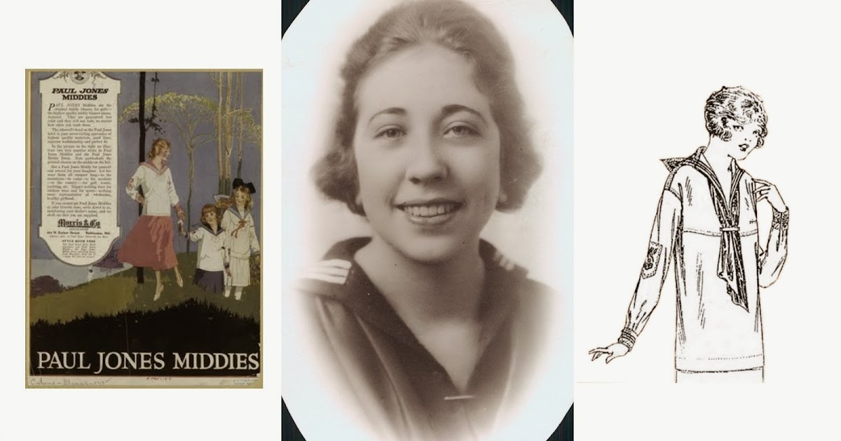 Jen on Gen: Fashionable Memories: The Middy Blouse