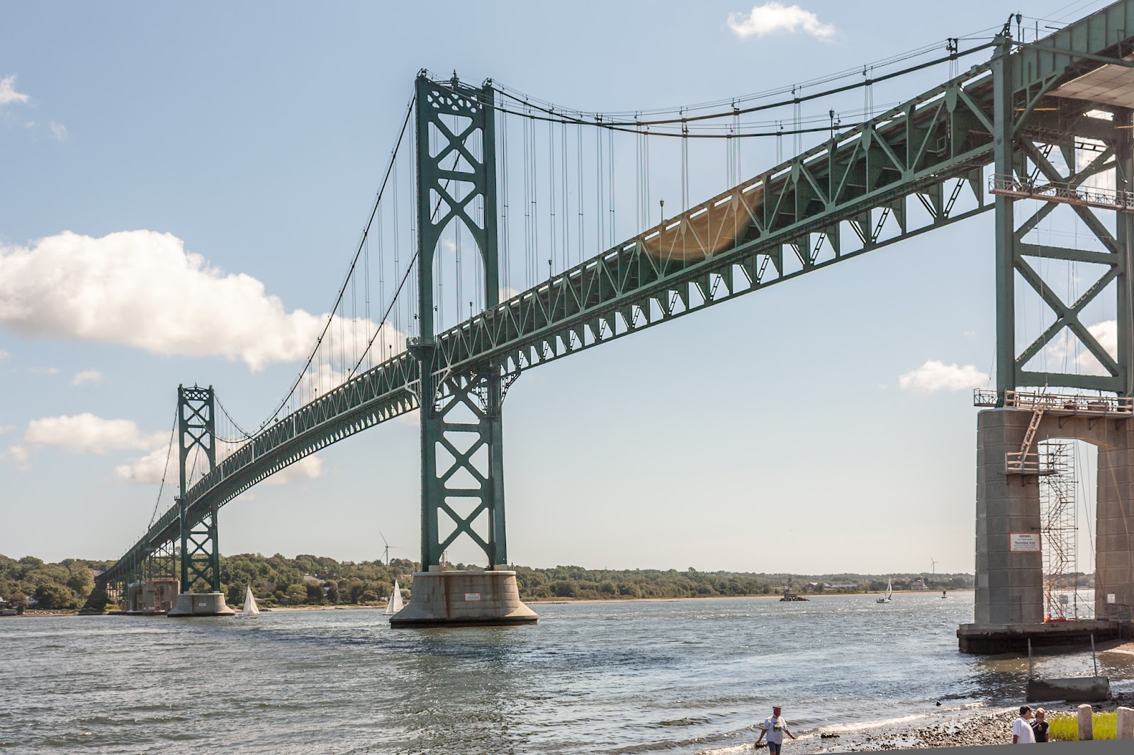 Life, On A Bridged: Mount Hope Bridge, Bristol-Portsmouth, Rhode Island