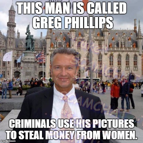 ScamHaters United .. Visit us also on Facebook and Instagram : ROBIN ...