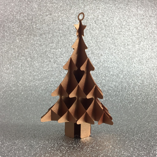 Silhouette UK: Sliceform Christmas Tree with FREE Cut File - 2nd Day of ...