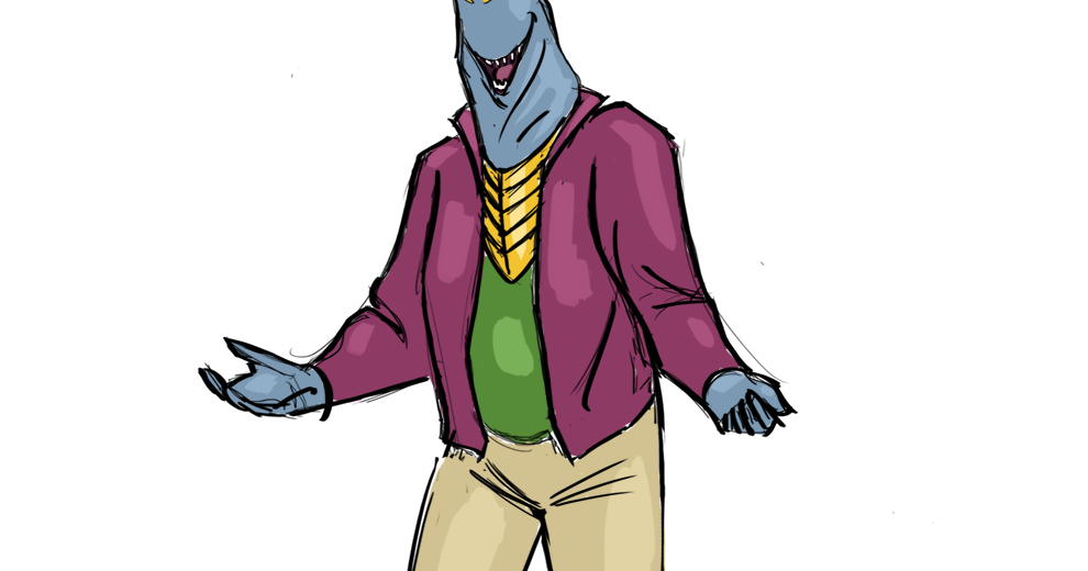 S c o r e c h i l d ’s S k e t c h B l o g: Alien Dude