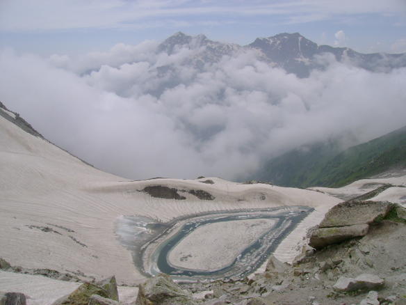 Pakistan Visiting Plases: Ansoo Lake Pakistan