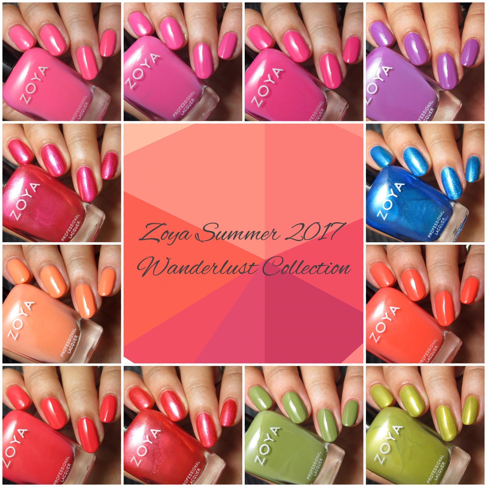 Mainstream Swatch and Review - Zoya Summer 2017 Wanderlust Collection ...