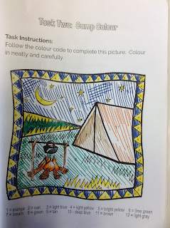 Huriata: Camp Blog - Task 1: CAMP COLOUR: Colour The Camp Environment ...