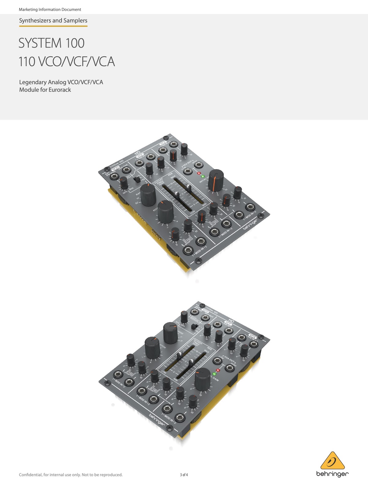 MATRIXSYNTH: NAMM 2020 - Introducing System 100 - Behringer Modular ...