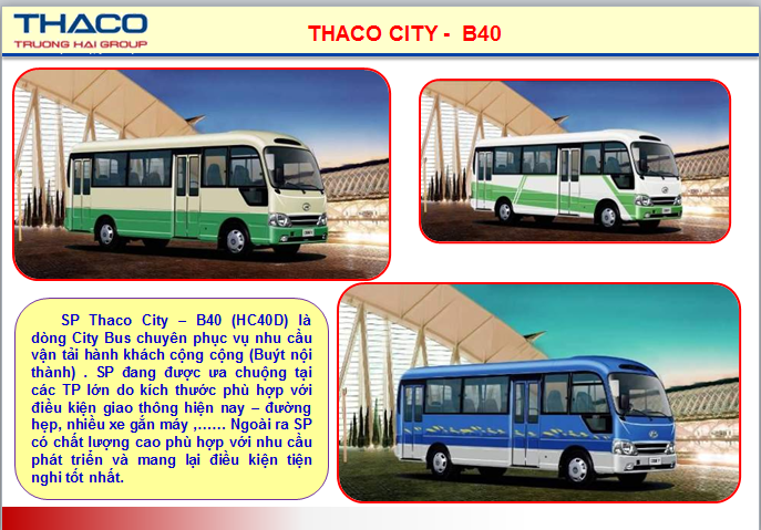 Dòng xe du lịch Thaco County | Độ xe tại Hà Nội