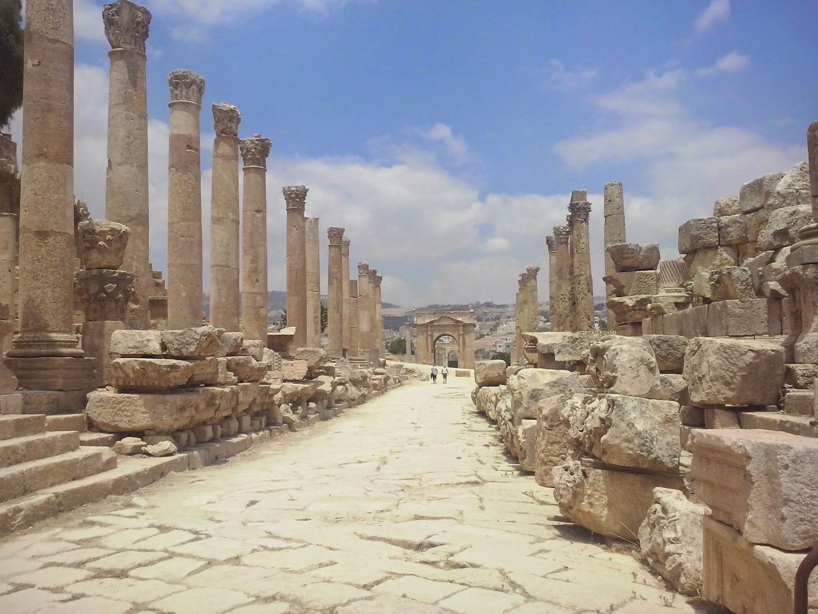 VIAJANDO: GERASA (Jerash) JORDANIA