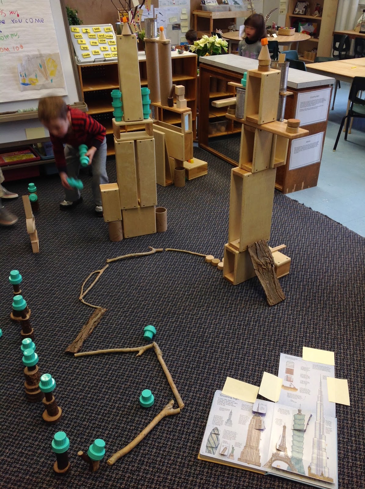 Wonders in Kindergarten: An Inquiry on Towers: Building on Children's ...